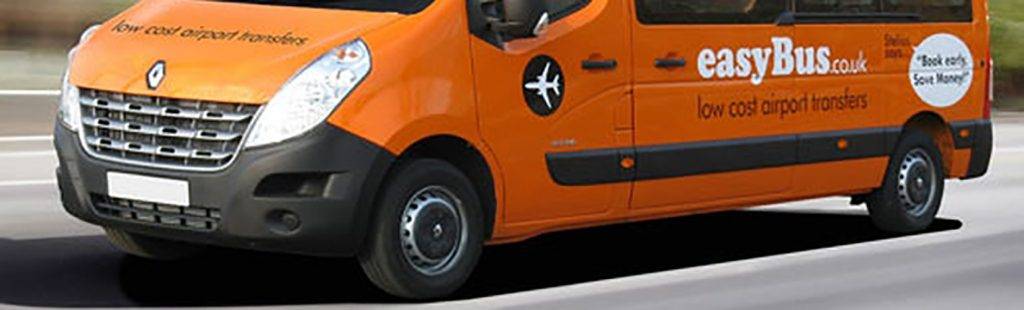 Coach airport transfers vs the minibus - the easyBus advantage